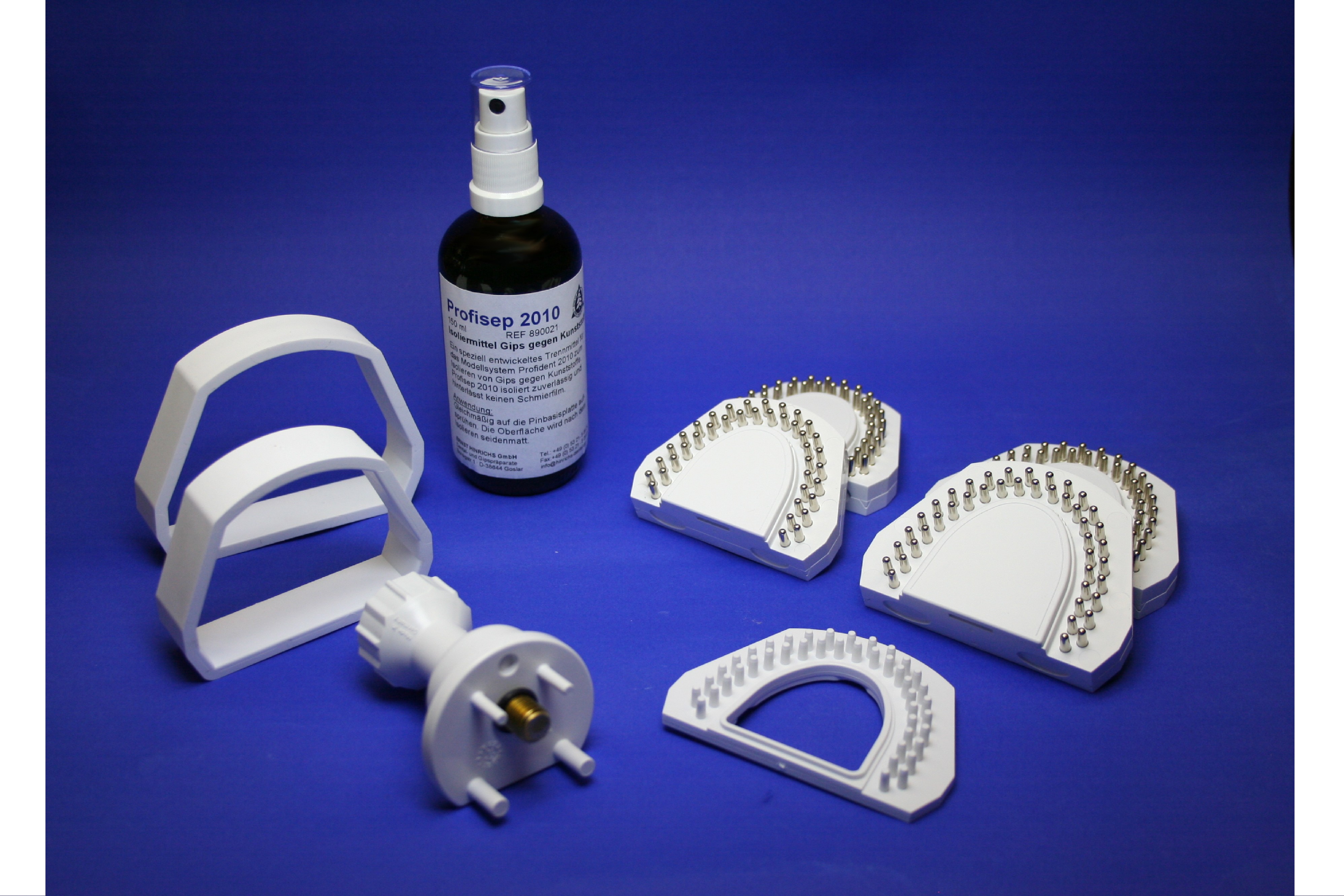 Pinbasisplatte inkl. Split-Cast-Platte - Gr. 1, ERNST HINRICHS Dental GmbH